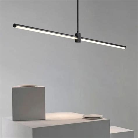 Minimalist Linear Pendant Lights Linfea Lg148 Northerncult