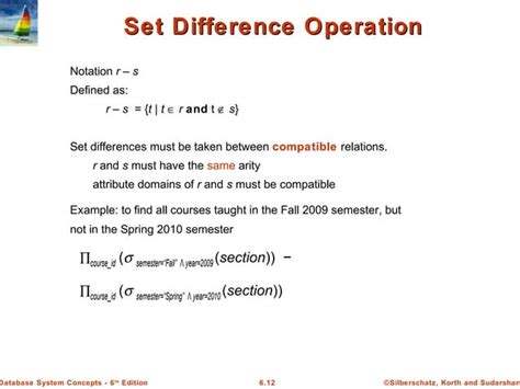 Ch6 Formal Relational Query Languages Ppt