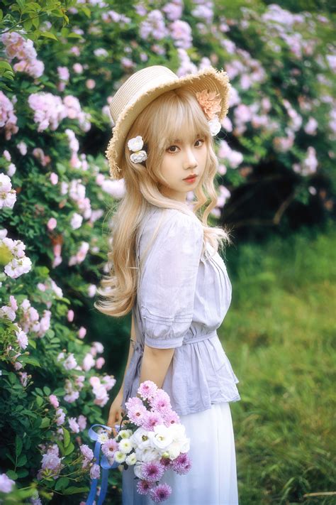 花与爱丽丝图片欣赏美图作品裕奇学长紫卿艺图语