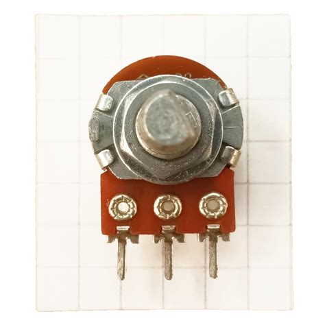 Potentiometer Flatted 6mm Shaft Logarithmic Audio Volume Control Pot A D A1k