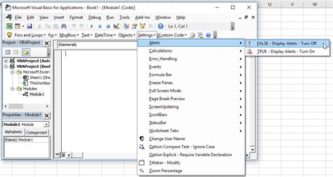 Exit Without Save Prompt Vba Code Examples