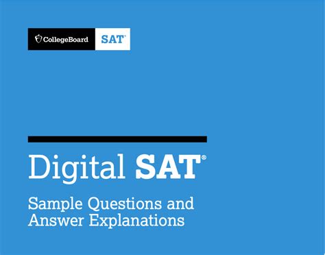 Where To Find Digital Sat Practice Tests Complete List · Prepscholar