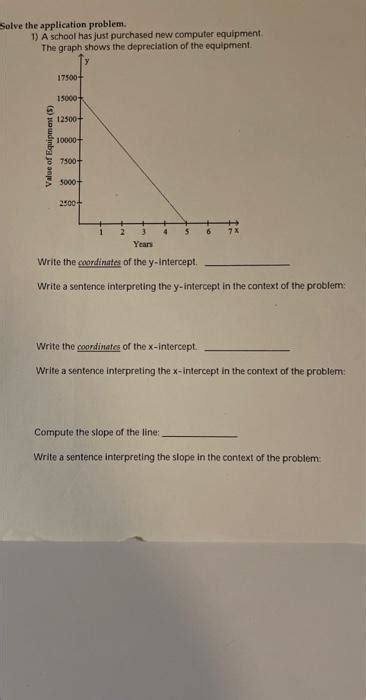 Solved Solve The Application Problem 1 A School Has Just