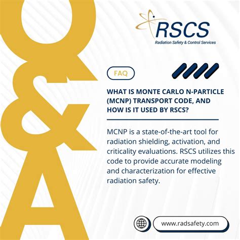 Mcnp Radiationsafety Radiation Safety And Control Services Inc Rscs