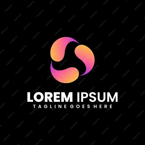 Premium Vector Vector Lorem Ipsum Colorful Logo Design