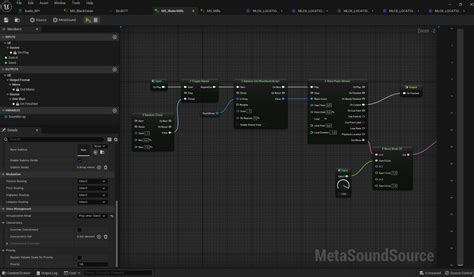 Metasound Attenuation Problem Runrealengine5