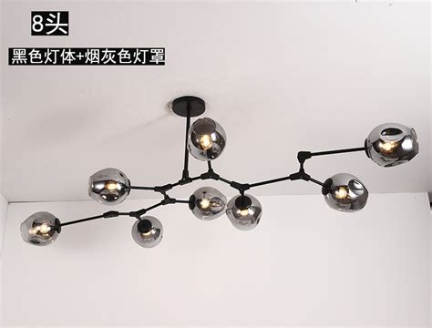 北歐後現代吊燈lindsey現代簡約餐廳咖啡廳個性樹枝分子燈具送5w Led燈泡