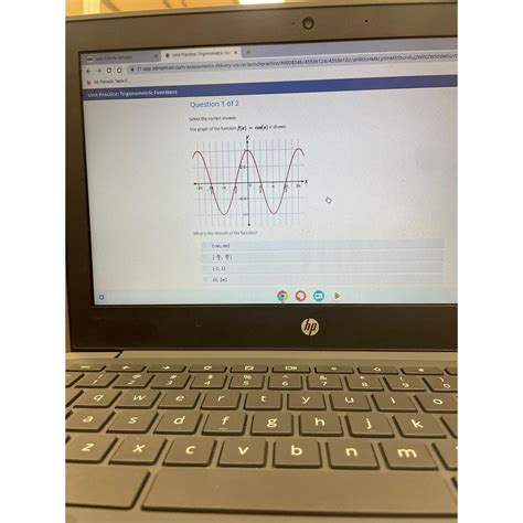Solved Question 1 ﻿of 2select The Correct Answerthe Graph
