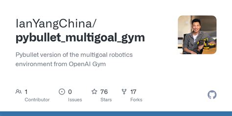 github ianyangchina pybullet multigoal gym pybullet version of the