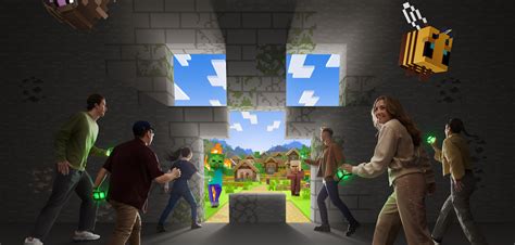 Lexpérience Minecraft Réelle Sera Présentée En Première Mondiale Dans