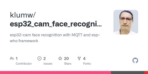 GitHub Klumw Esp32 Cam Face Recognition Esp32 Cam Face Recognition