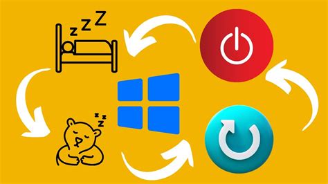 How To Create Shutdown Restart Hibernate And Sleep Shortcuts In Windows 10 Gearupwindows