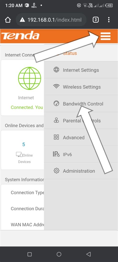 Tenda Router Speed Limit Method With Tenda F6 Mobile And Pc Tips
