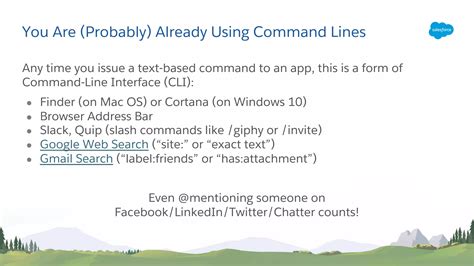 Intro To The Salesforce Command Line Interface For Admins Ppt