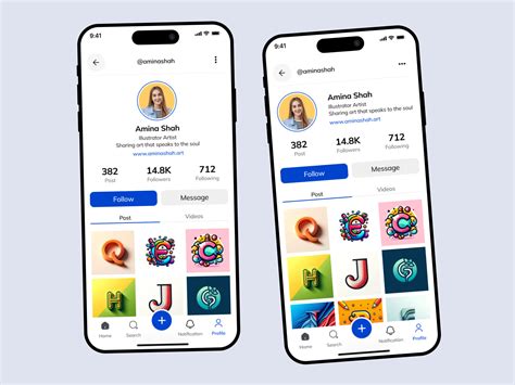 user profile ui design dailyui day 006 by zubair akhter on dribbble