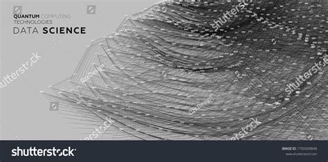 Artificial Intelligence Robotic Quantum Computing Processor Stock Vector Royalty Free