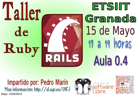 taller de introducción a ruby on rails oficina de software libre