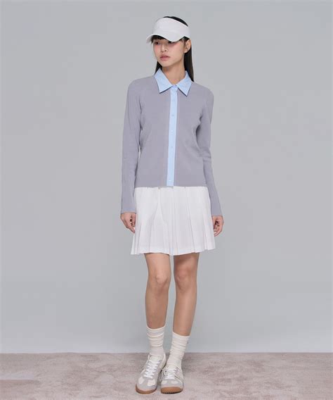 Musinsa Playboo Airy Inverted Pleats Skirt Winner Pantswhite