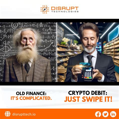 Disrupt Technologies On Linkedin Cryptodebitcards Futurefinance Disrupttech Easytransactions…