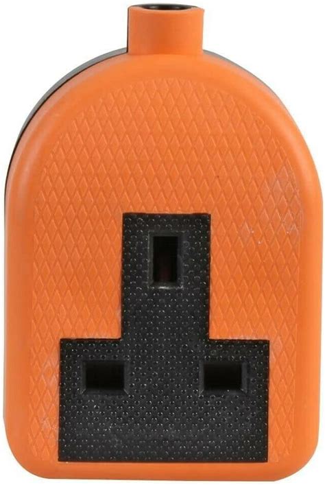 Iseventy9 Rubber Extension Lead Trailing Socket End Rewireable Single