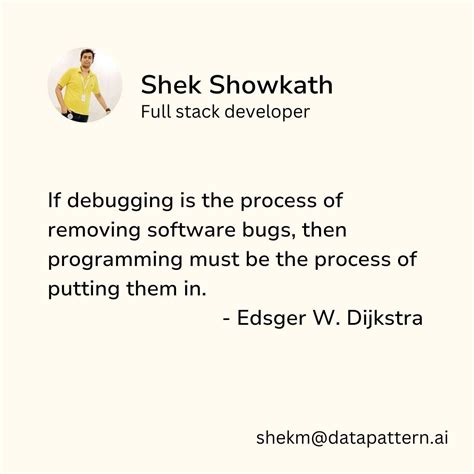 celebrate coding with edsgerwdijkstra shek showkath posted on the topic linkedin