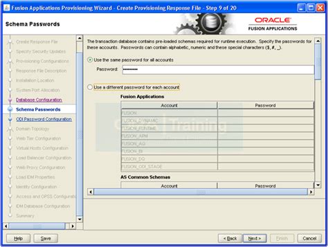 Create New Response File Fusion Applications Installation Ora Training Blog