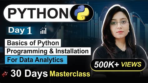 Python For Data Analyst Day 01 30 Days Free Course Beginners To