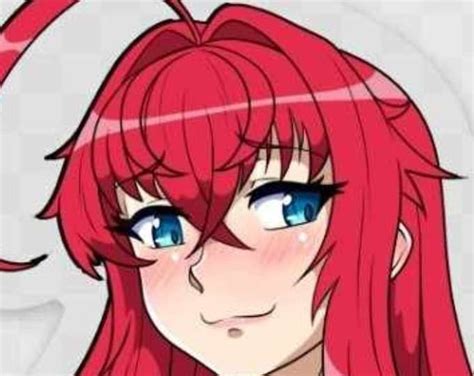 Sexy Anime Redhead Girl Leather Ver Die Cut Sticker Etsy