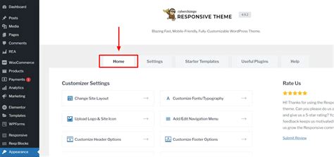 How To Enabledisable Responsive Plus Starter Templates Modules