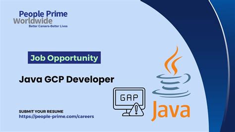 it job openings java gcp developer people prime jobs youtube