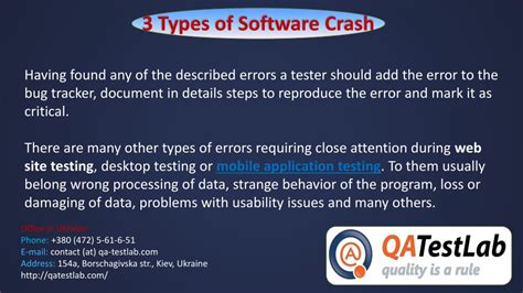 PPT 3 Types Of Software Crash PowerPoint Presentation Free Download ID 7174962
