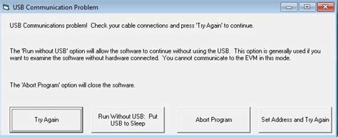 INA220 INA220 EVM DIG USB Communication Problem Amplifiers Forum Amplifiers TI E2E