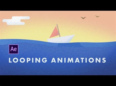 After Effects Easy Looping Animations With Oscillations After Effects Animation After