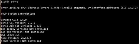 Unable To Serve A Creator App Ionic V3 Ionic Forum