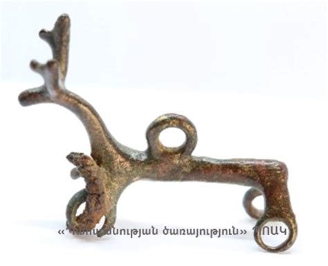 Բրոնզե արձանիկ՝ «Պահպանության ծառայություն ՊՈԱԿ ի հնագիտական ֆոնդից Պատմամշակութային արգելոց