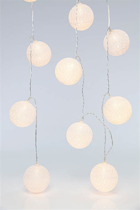 Χριστουγεννιάτικα λαμπάκια μπαταρίας λευκό φως 10led 300cm Ip44