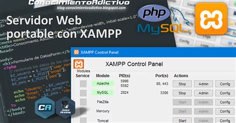 Cómo montar un Servidor Web portable con XAMPP para realizar pruebas de