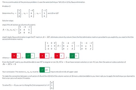 Solved Determine If V V V Are Chegg Com