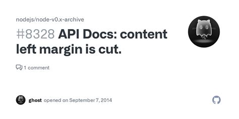 API Docs Content Left Margin Is Cut Issue 8328 Nodejs Node V0 X