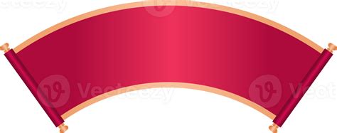 Chinese Paper Scroll Illustration 36030687 Png