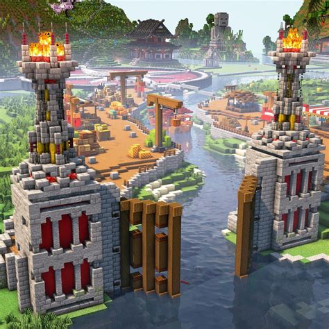 This Is The Dock And Harbour Gate I Built In My Hardcore Series Ep 21 Youtu Be Jkjt2b1c