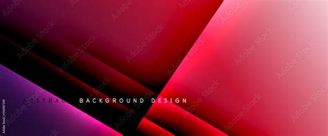 Trendy Simple Fluid Color Gradient Abstract Background With Dynamic Straight Shadow Line Effect