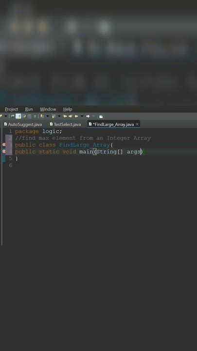 Find Largest Elements Of An Array Using Java Javacodingprogramming