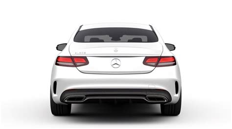 Premium Photo Mercedesbenz Eclass Back View Mockup