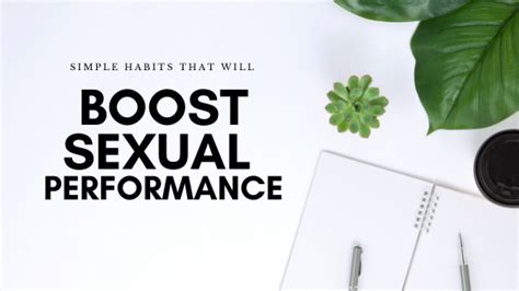 Simple Habits That Will Boost Your Sexual Performance Ajax Books