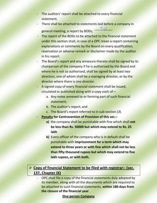 Opc Compliances DOCX Business Business And Finance