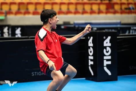 پیروزی باورنکردنی بنیامین فرجی نوجوان 14 ساله ایرانی مقابل قهرمان پینگ