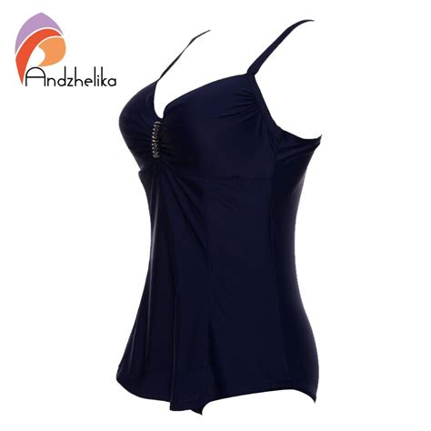 Andzhelika Plus Size Swimwear Women One Piece Swim Grandado