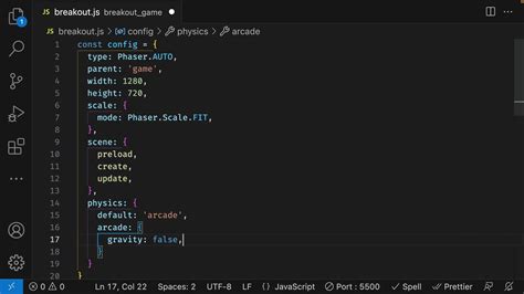 Adding Physics How To Game Development With Phaser Treehouse