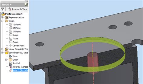 solved assembling parts with multiple bolt holes autodesk community